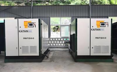 China PMVF Micro Oil Screw Air Compressor 0.5-1.0Mpa 13.7-77m³/min for sale