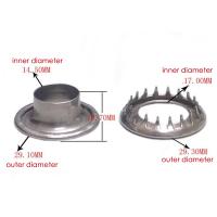 China 29.1mm Outer Diameter Stainless Steel Sail Eyelets Rust Resistance for sale