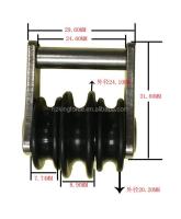 China Rustproof Windsurfing Pulley Stainless Steel Marine Pulleys Lightweight for sale