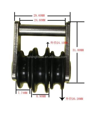 China Rustproof Windsurfing Pulley Stainless Steel Marine Pulleys Lightweight for sale
