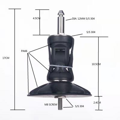 China Non Rusting Freeride Windsurf Mast Base Durable For Sailing Sports for sale