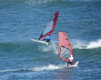 China Four Battens UV Proof SUP Windsurf Sail Windsup Rig With Mast Sleeve for sale