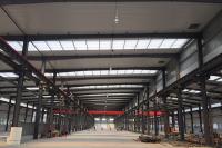 China Custom Pre-Engineered Steel Building H Section Warehouse 180m x 57m with 50-Year Lifespan for sale
