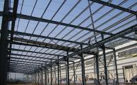 China Prefabricated Steel Structure Building with 50-200mm Insulation & 1-100T Crane Capacity for Industrial Warehouses for sale