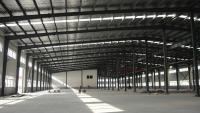 China Prefabricated Steel Structure Building with 50-200mm Insulation & 1-100T Crane Capacity for Industrial Warehouses for sale