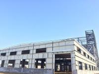 China Custom Steel Structure Building with Q355B H-Section Steel, 1-100 Ton Crane Capacity, and 50-200mm Insulated Panels for sale