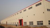 China Custom Steel Structure Warehouse with Large Span Design - H-Section Beams & Galvanized C/Z Purlin Construction for sale