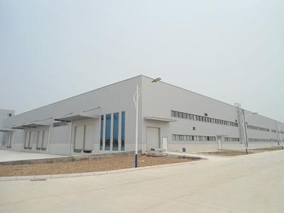 China Q355B Steel Structure Workshop Building - Custom Industrial Space with Clear-Span Design and 30-55 Day Delivery for sale