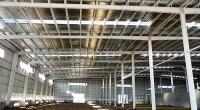 China Prefabricated Steel Structure Building 0.3-0.7mm Panels with 50-200mm Insulation for Warehouse and Factory for sale