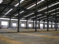 China Custom Steel Structure Warehouse with 50-Year Lifespan | Q235/Q355B H-Section Frame | Wide Span Design for sale