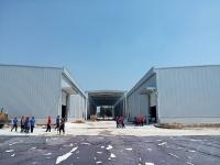 China Custom Prefab Steel Structure Warehouse with Q235/Q355B Steel, CE & ISO9001 Certified for Industrial Buildings for sale