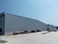 China Custom Prefab Steel Structure Warehouse with Q235/Q355B Steel, CE & ISO9001 Certified for Industrial Buildings for sale