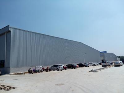 China Custom Prefab Steel Structure Warehouse with Q235/Q355B Steel, CE & ISO9001 Certified for Industrial Buildings for sale