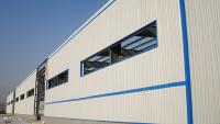 China ISO9001 Prefabricated Steel Buildings with 5-15MT Crane Capacity for Warehouse & Workshop Construction for sale