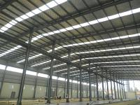 China Prefabricated Steel Structure Building Workshop Warehouse 50 Year Service Life for sale