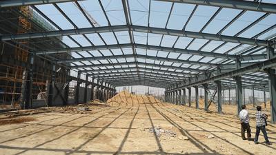 China XGZ Prefabricated Steel Structure Building - Q235/Q355 H-Section, Custom Warehouse & Workshop Design for sale