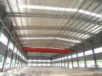 China Durable Steel Frame Prefab Industrial Buildings with Q235/Q355 H Beams and Custom Span Options for sale