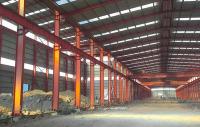 China Welded H Shape Lightweight Steel Frame Construction for Industrial Workshop Q355B for sale