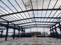 China Custom Steel Structure Workshop Building with Q355 Steel Frame, 1.8-3.0mm Purlin Options for Industrial Use for sale