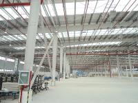 China Welded H Section Steel Warehouse Building Q235B Q355B High Strength Custom Industrial Structure for sale