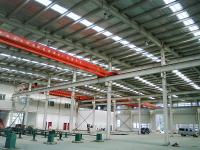 China Prefabricated Steel Structure Warehouse Customizable H Beam 50m Span for sale