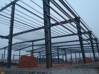 China Q235B Q355B Steel Structure Workshop Building - Custom Industrial Warehouse with 0.3-0.7mm Cladding & 50-200mm Insulation for sale