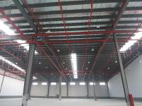 China Q235B Q355B Steel Structure Workshop Building - Custom Industrial Warehouse with 0.3-0.7mm Cladding & 50-200mm Insulation for sale