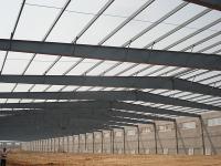 China Custom Prefabricated Steel Structure Building with H-Section Beams, 0.3-0.7mm Steel Sheets, 50-200mm Insulation Panels for sale