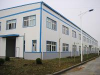 China Welded H Section Steel Prefabricated Building for Custom Warehouse Workshop - Q235/Q355 Materials, Multiple Span Options for sale
