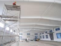 China Custom Prefabricated Steel Structure Building with 48m Span Capacity for Warehouse and Workshop Applications for sale