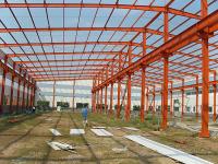 China Q235/Q355 Steel Structure Industrial Building with 2mm Tolerance & Custom Dimensions for Warehouses and Factories for sale