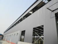 China CE1090 ISO9001 Certified Steel Structure Industrial Building with 0.3-0.7mm Cladding and 50-200mm Insulation Panels for sale