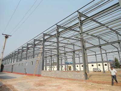 China CE1090 ISO9001 Certified Steel Structure Industrial Building with 0.3-0.7mm Cladding and 50-200mm Insulation Panels for sale