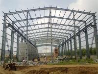 China Prefabricated Steel Structure Industrial Building with 1.8-3.0mm Purlin Thickness and Q235/Q355 Steel Frame for sale