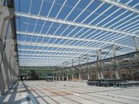 China Q355 Prefab Industrial Steel Building with Galvanized Frame - 50+ Year Durability, Custom Sizes Available for sale