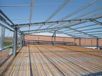 China Custom Prefabricated Steel Structure Warehouse Building with Q355 Steel Frame and Large Span Design for sale