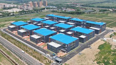 China Light Steel Structure Workshop for Long-Span Industrial Buildings - Q235/Q355 H-Section Steel with Custom Dimensions for sale