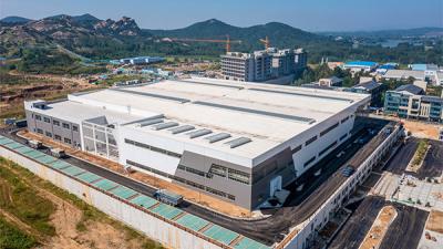 China Custom Prefabricated Steel Structure Building - Q235B/Q355B H-Section Frame for Warehouse & Workshop Construction for sale