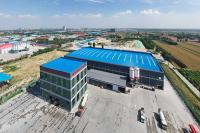 China Heavy Steel Structure Building - Custom Industrial Construction with H-Section Beams & Galvanized Components for sale