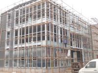 China Prefab Steel Commercial Building High Rise Storage Structure - Q235/Q345 H Section Steel, 30-55 Day Delivery for sale