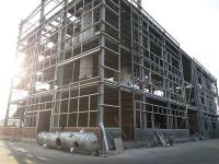 China Heavy Steel Structure Building with Q235/Q355 H-Sections and C/Z Purlins for Industrial Construction for sale