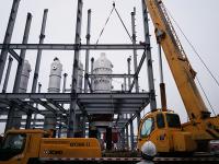 China Heavy Steel Structure Building with Q235/Q355 H-Sections and C/Z Purlins for Industrial Construction for sale