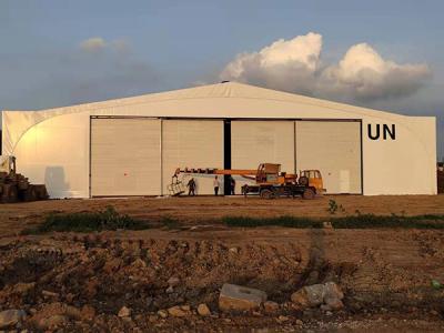 China Custom Steel Structure Hangar with Q235/Q355B Materials for Wind Load and Snow Load Requirements for sale