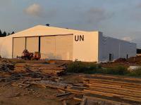 China Custom Steel Structure Hangar with Q235/Q355B Materials for Wind Load and Snow Load Requirements for sale
