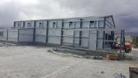 China Prefabricated Steel Structure Poultry House with 50-100mm Insulation and Hot-Dip Galvanized H-Section Steel Frame for sale