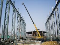 China Heavy Steel Structure Building - 48m Clear Span Prefab Warehouse Workshop with Custom Design for sale