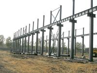 China Heavy Steel Structure Building with 45m Clear Span - Q235/Q355 H-Section Steel for Industrial Applications for sale