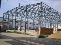 China Customized Prefabricated Steel Building Structures - Q355 Steel Frame with Large Span Design for Industrial Applications for sale