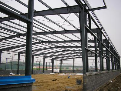China Galvanized Pre-Engineered Steel Building Structure with Q355 Steel Frame and Custom Design Options for sale