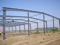 China Pre-Engineered Steel Building Structure with Hot Rolled H-Section Beams - Q355/Q235B Steel, 5-15MT Crane Capacity for sale